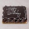 Rectangle Shape Chocolate Birthday Cake – The Cake Town